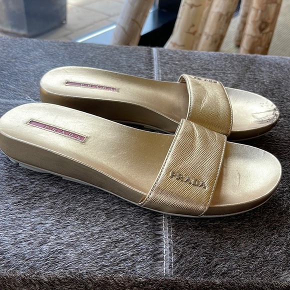 Prada | Shoes | Prada Flip Flops | Poshmark